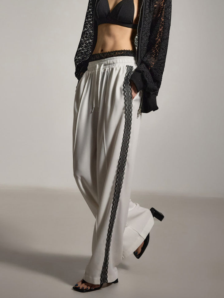 P3524 Lace Track Pants