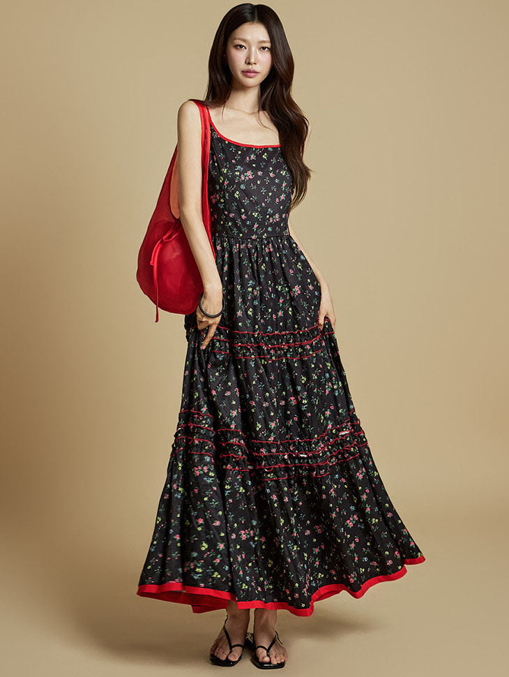 D5305 Floral Dress
