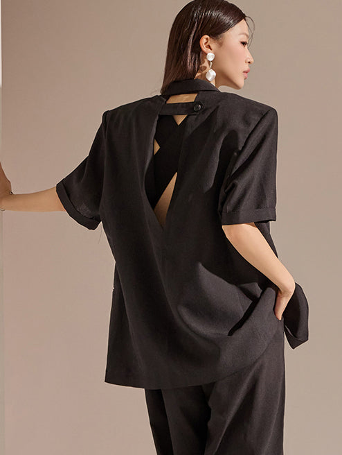 J1920 Back Slit Jacket