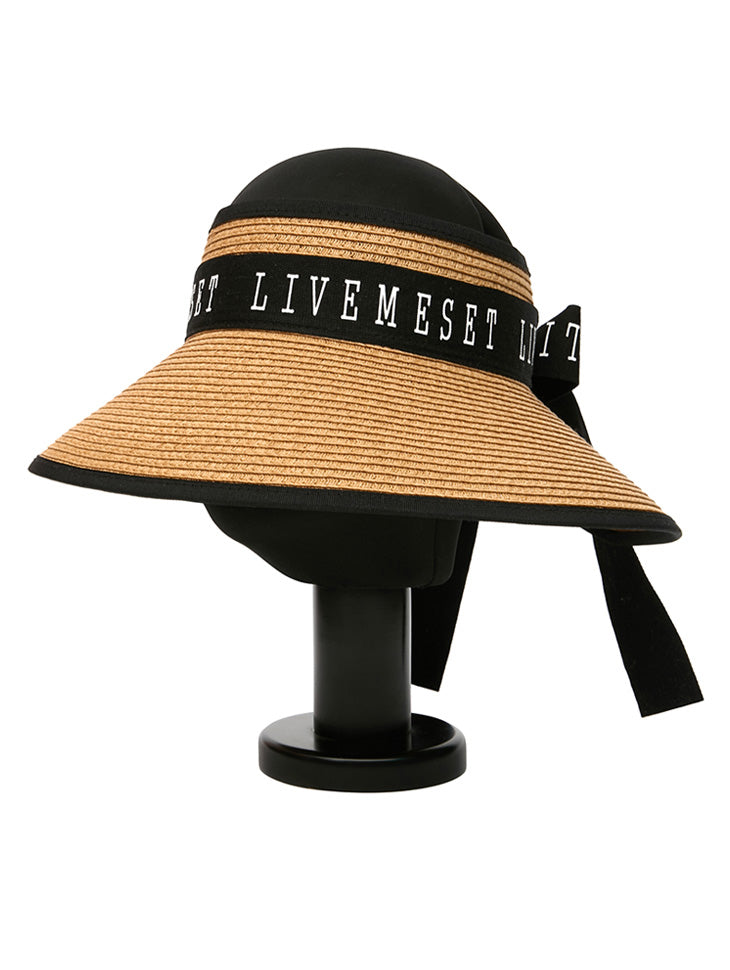 AC-719 Frayed Text Band Hat