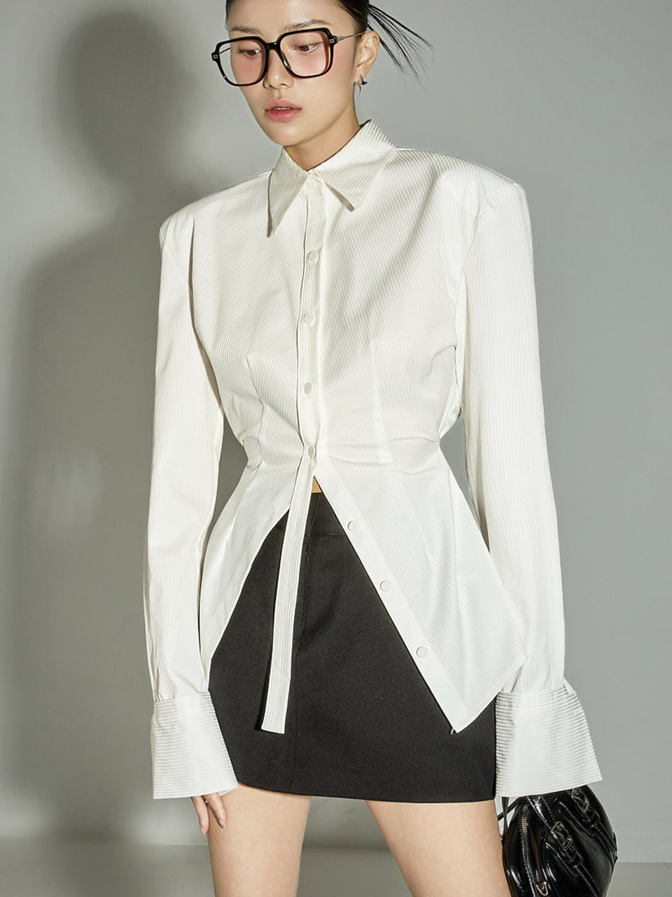 S9034 Slit Shirts