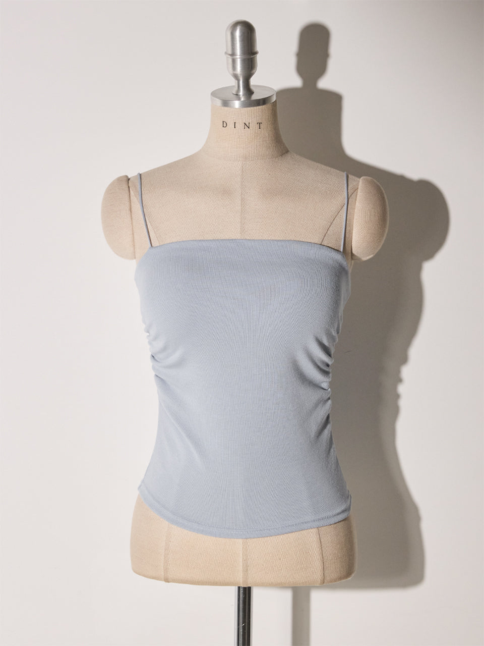 E3416 Shirring Sleeveless Top